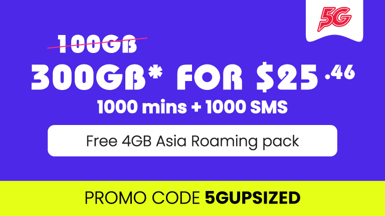 GOMO by Singtel - SG’s Best No contract Mobile SIM Only plan