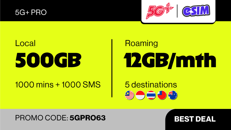 GOMO by Singtel | GOMO eSIM is now here!